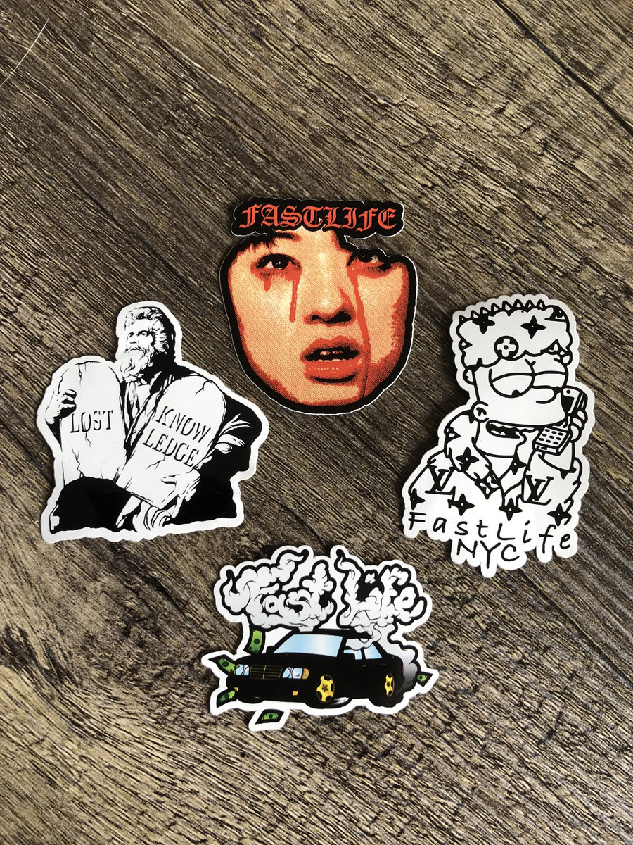 FASTLIFE STICKER PACK | FastLife NYC