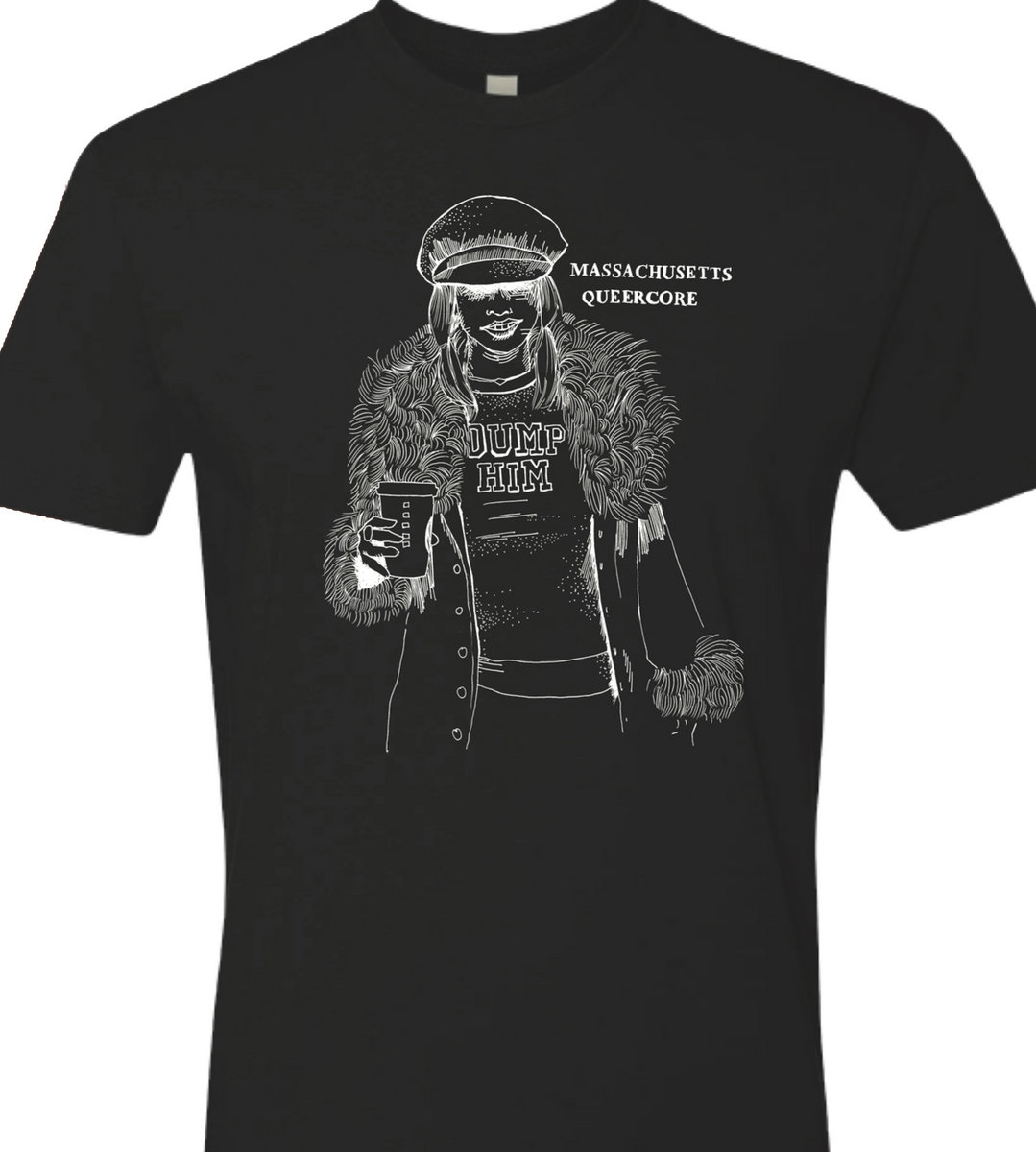 BRITNEY "MASSACHUSETTS QUEERCORE" SHIRT | DUMP HIM