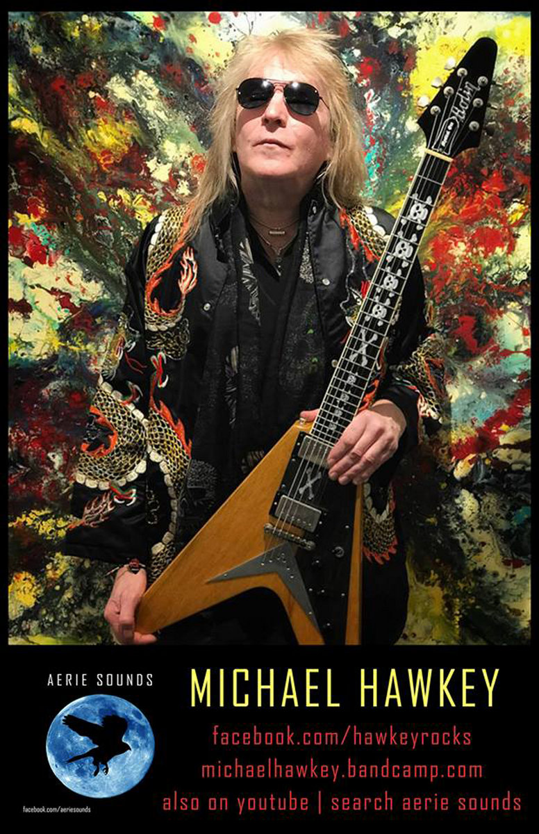 Signed Michael Hawkey Promo Poster | Michael Hawkey