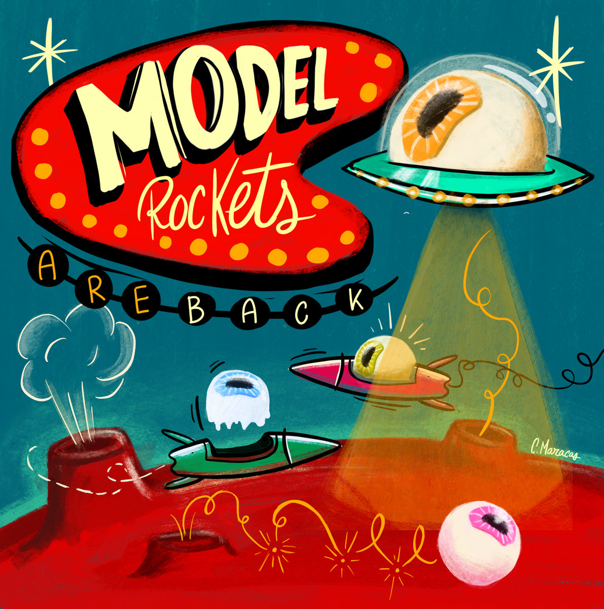 FOLC095 THE MODEL ROCKETS "Are back" | FOLC RECORDS