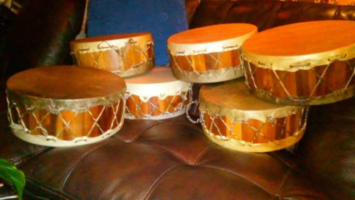 SPECIAL PURCHASE! Double-Sided Walnut And Elk Spirit Drum!! | Indian in ...