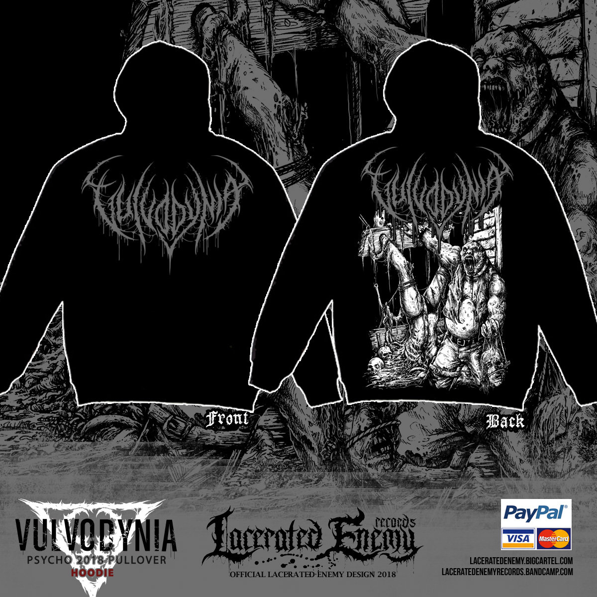 VULVODYNIA - Psychosadistic Design | Lacerated Enemy records