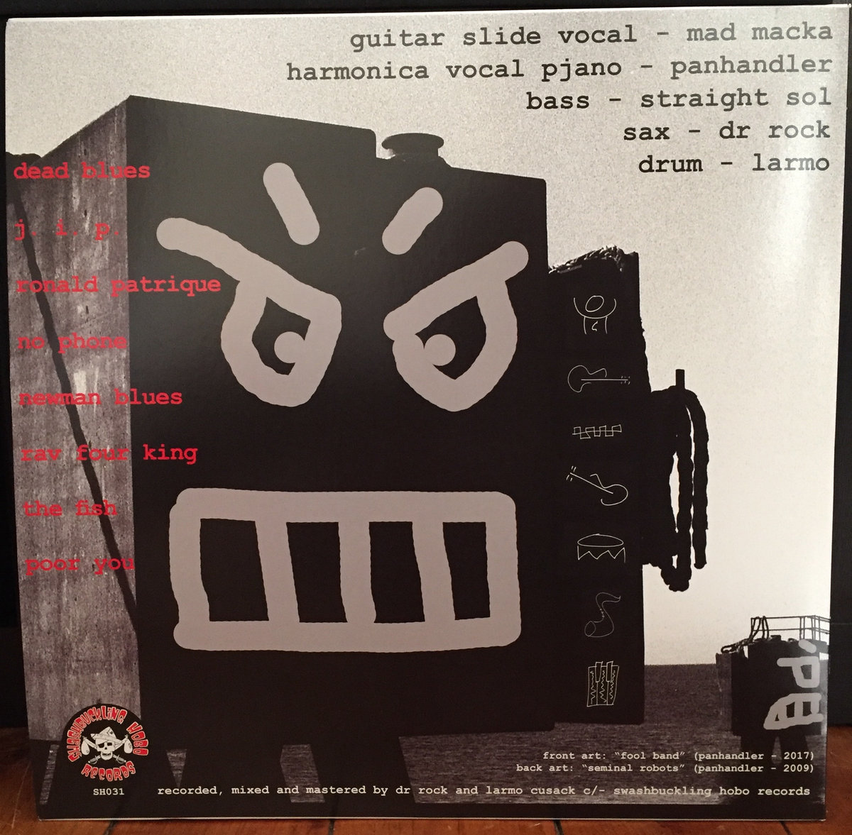 Seminal Robots | mad macka & panhandler | Swashbuckling Hobo Records