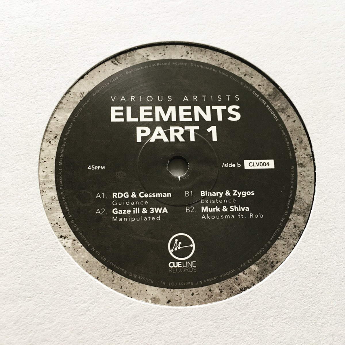 Elements Part 1 | Various Artists | Cue Line Records
