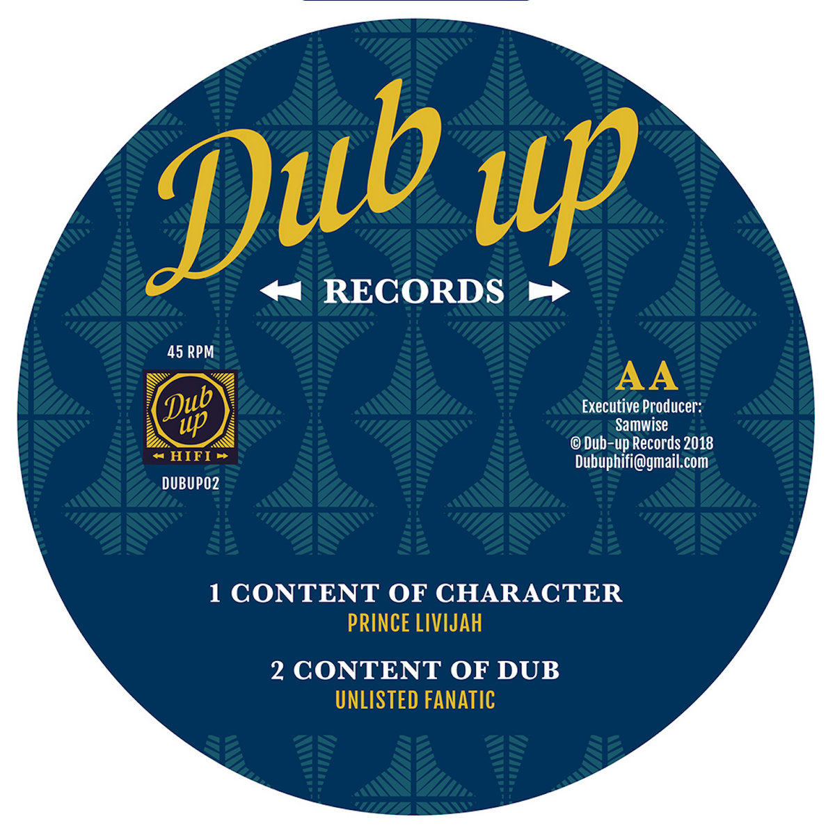 Do Good/Content of Character | Dub-Up Records