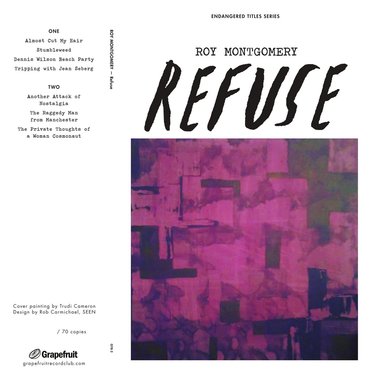 Suffuse | Roy Montgomery | Ba Da Bing Records