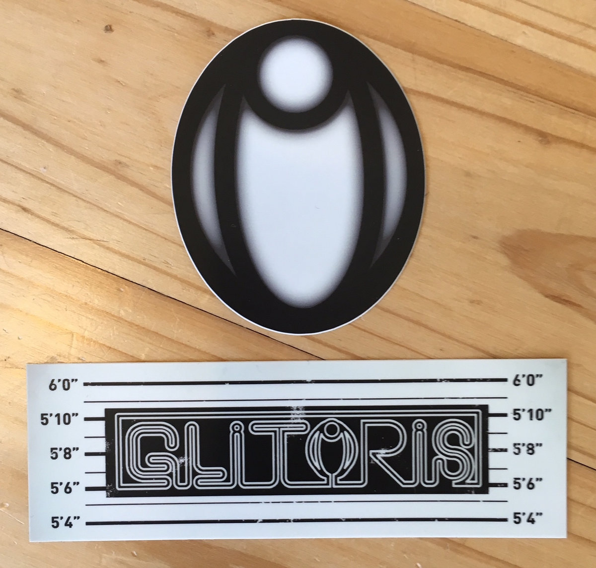 SOLD OUT \*/ Spit Hood - Sticker Pack | Glitoris