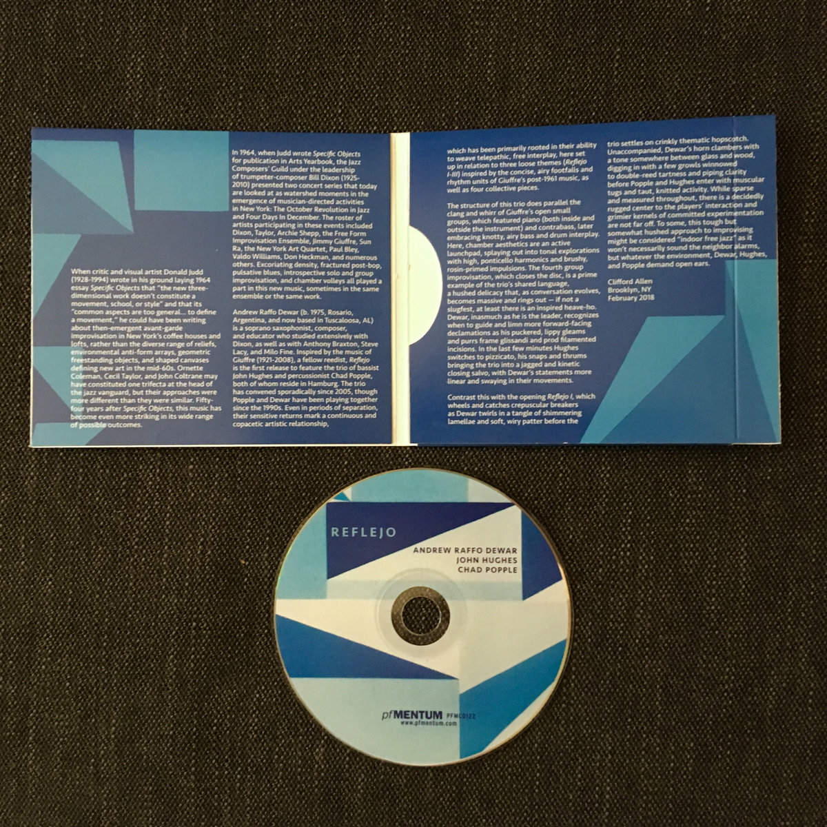 Reflejo | Andrew Raffo Dewar / John Hughes / Chad Popple | Andrew Raffo ...