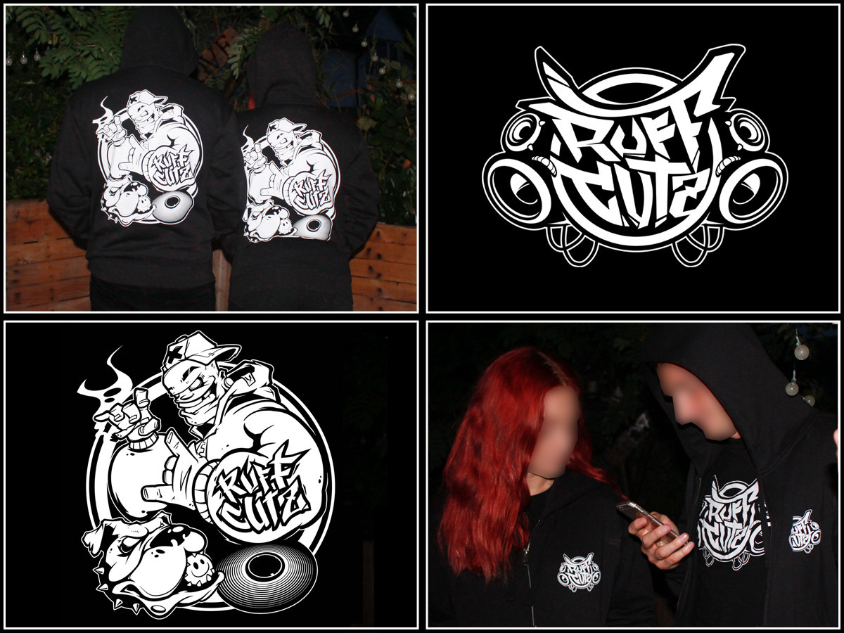 Ruff Cutz Hoodie - Front & Back Design | Ruff Cutz