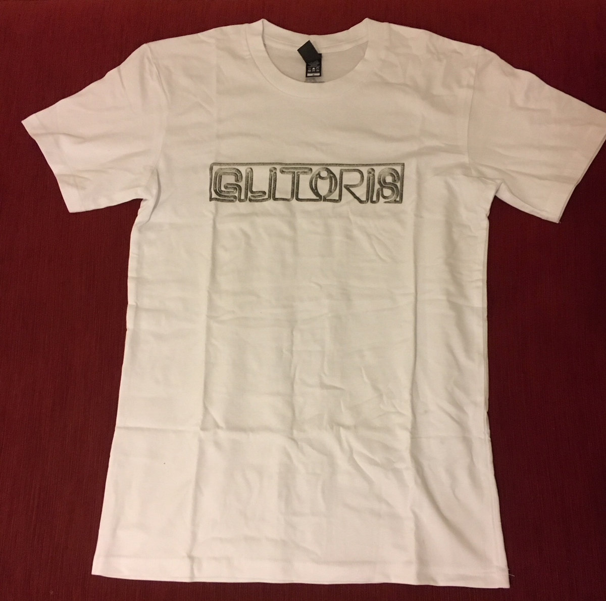 SOLD OUT Glitoris - Standard Logo T Shirt (White) | Glitoris