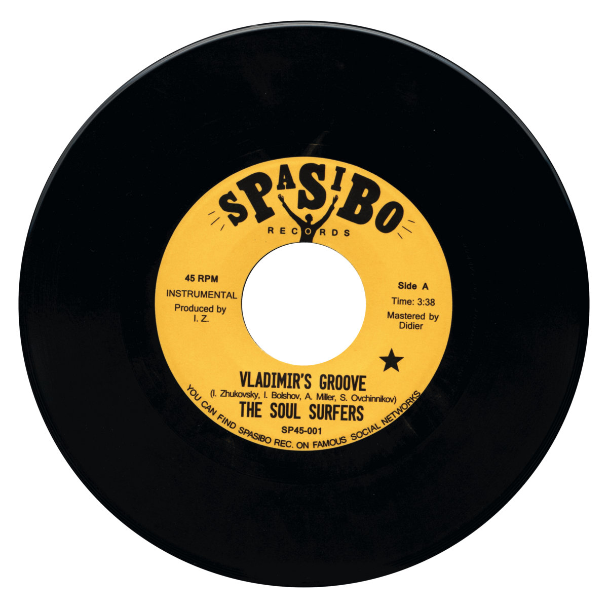 The Soul Surfers - SP45-001 | Spasibo Records
