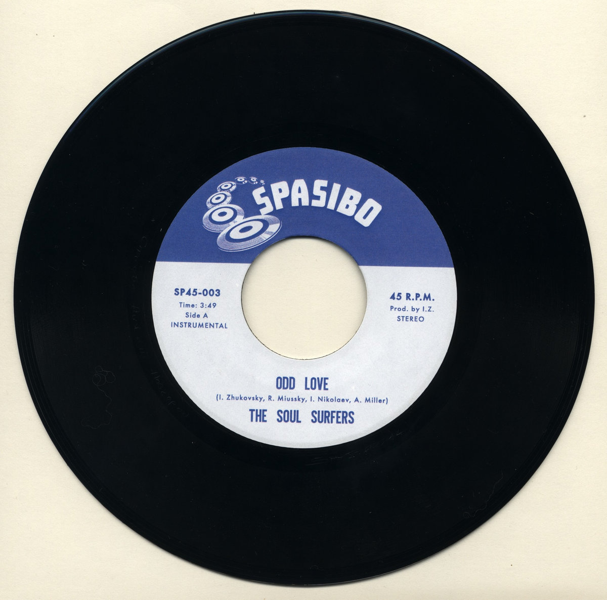 The Soul Surfers - SP45-003 | Spasibo Records