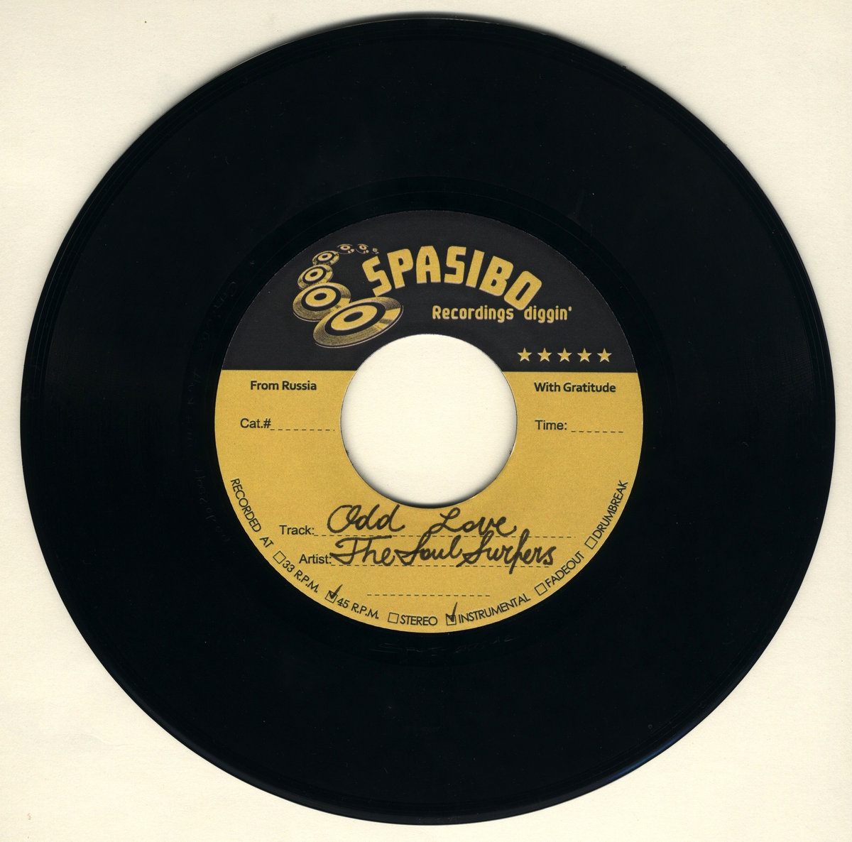 The Soul Surfers - SP45-003 | Spasibo Records