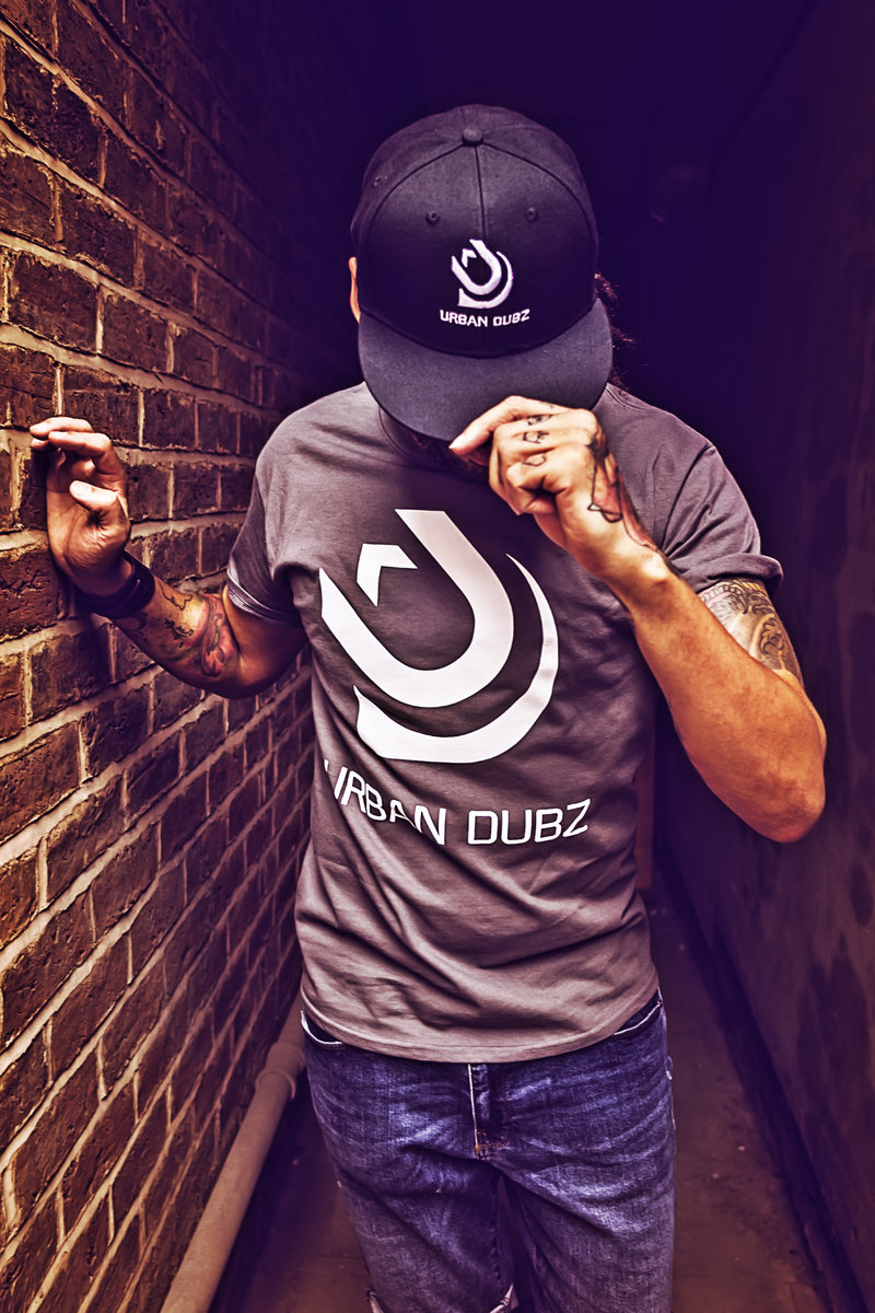 Urban Dubz Logo & Name T-Shirt - Charcoal Grey | Jeremy Sylvester