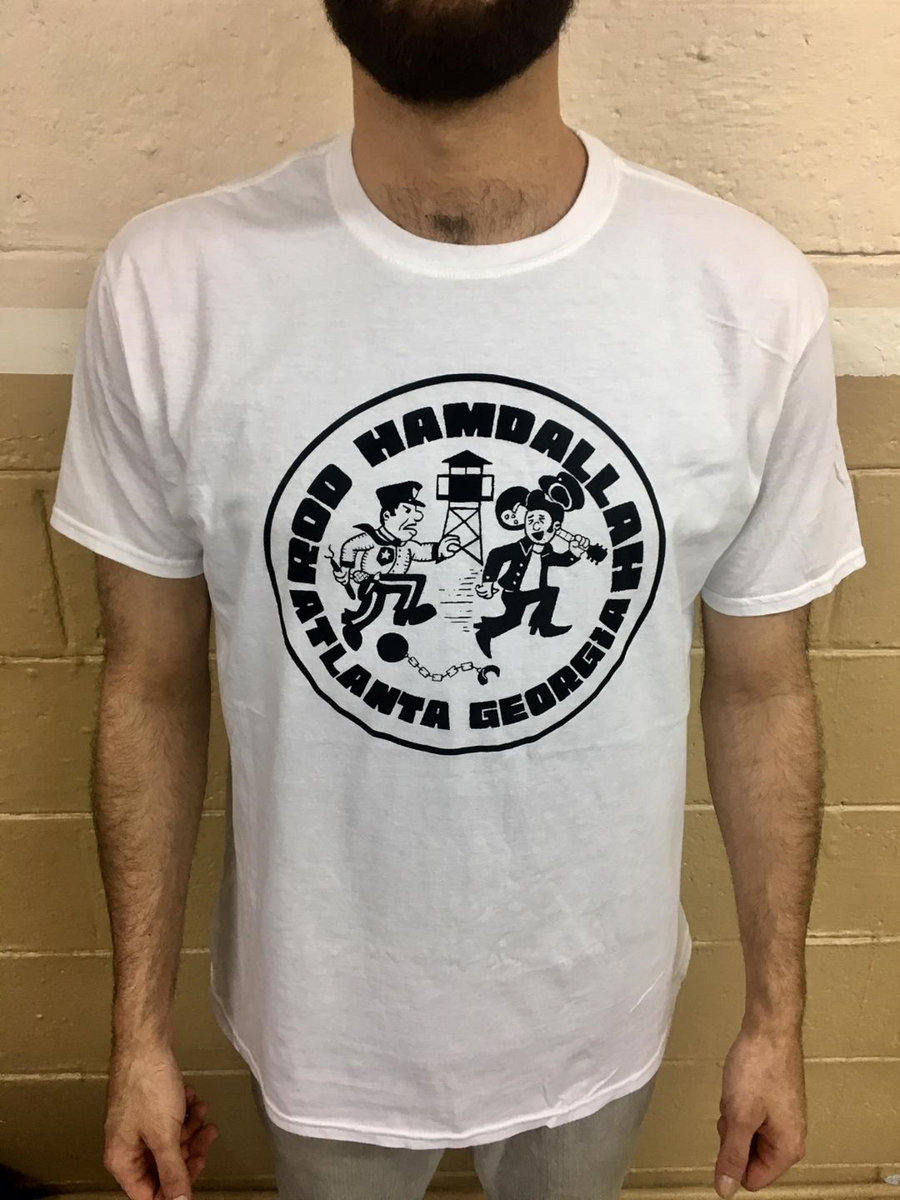 Rod Hamdallah White "Jailbreak" T-shirt | Rod Hamdallah