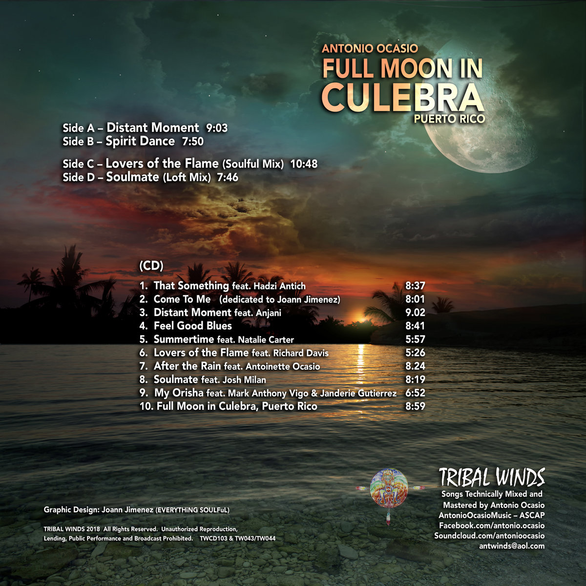 Antonio Ocasio ~ Full Moon in Culebra, Puerto Rico | Antonio Ocasio ...