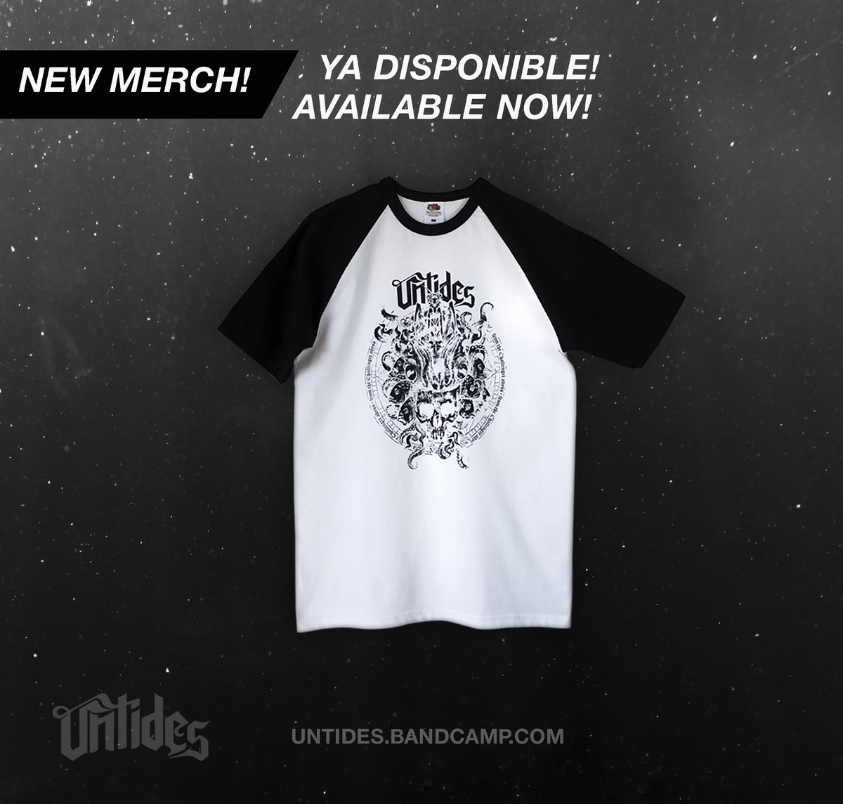 "From the Challenger Abyss" Skull Logo T-Shirt | Untides