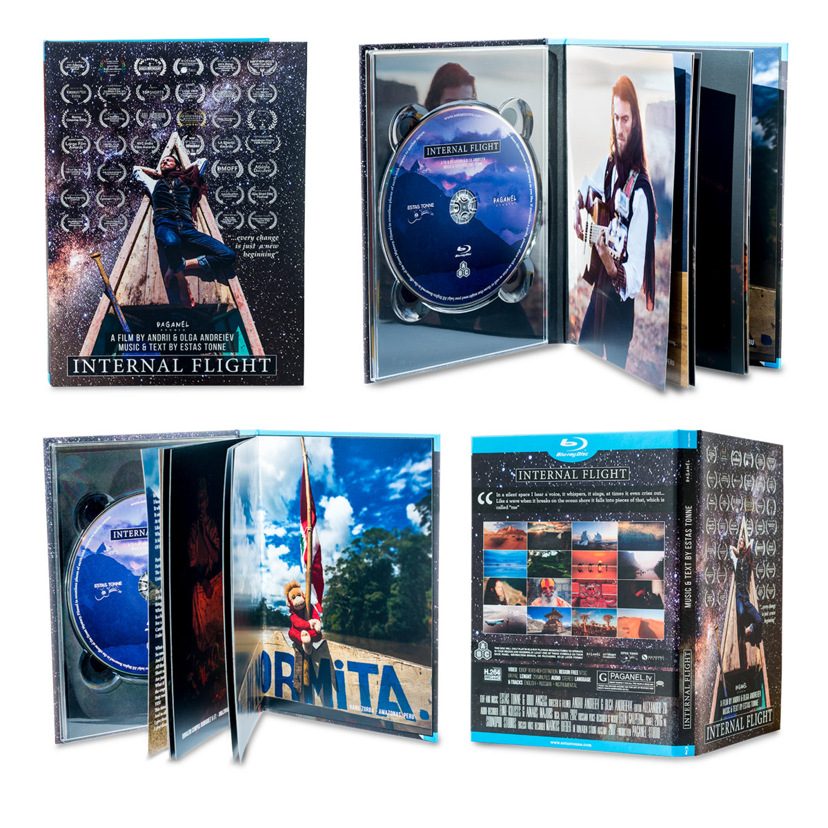 Internal Flight Blu-Ray DVD | Estas Tonne