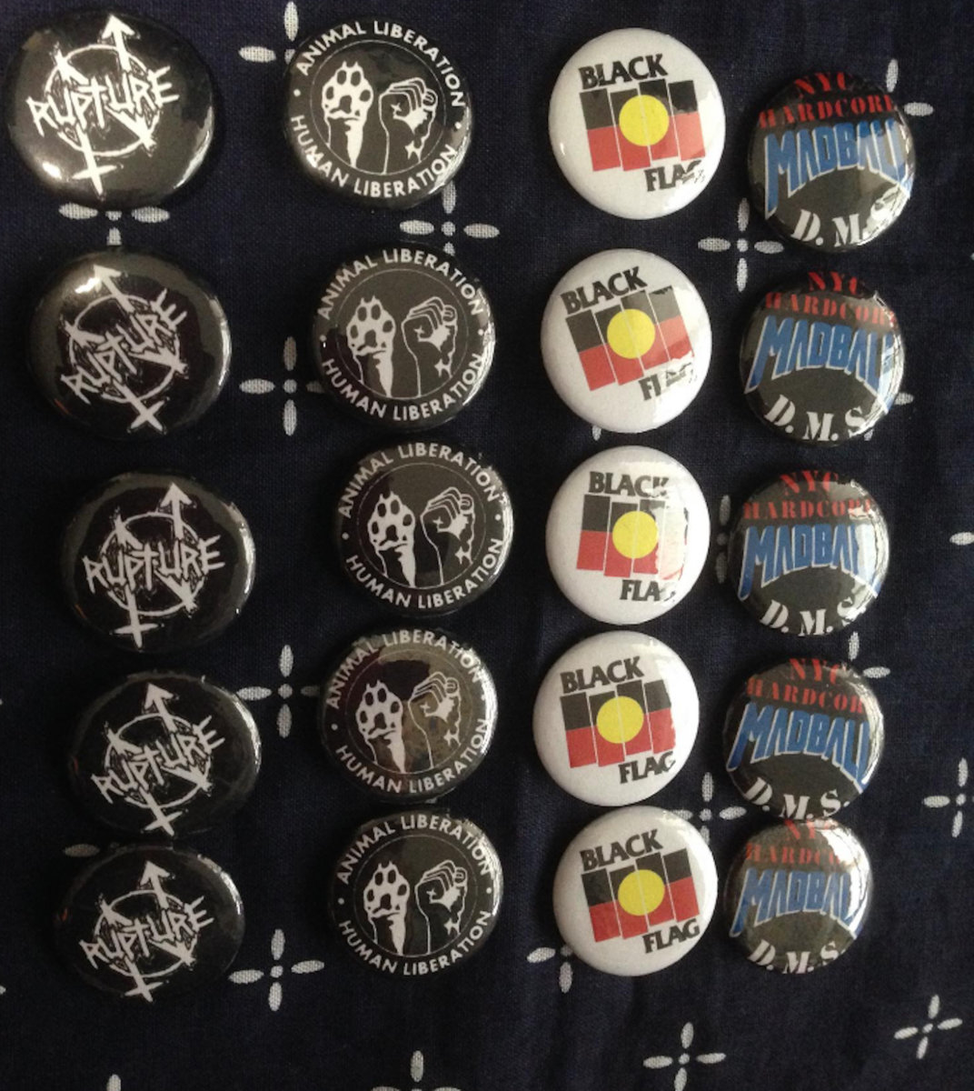 VARIOUS PUNK BADGES | Innercity Uprising