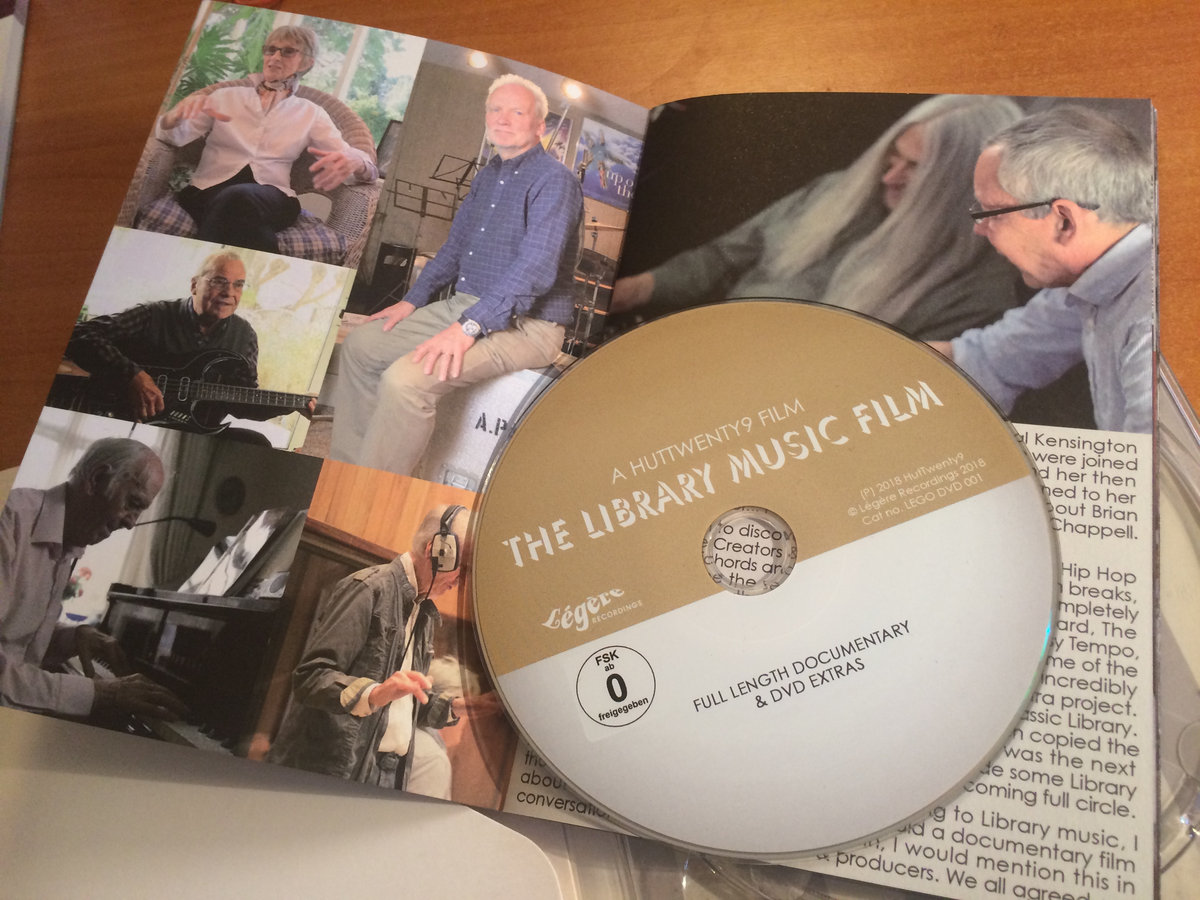 The Library Music Film DVD (PAL) | The Library Music Film