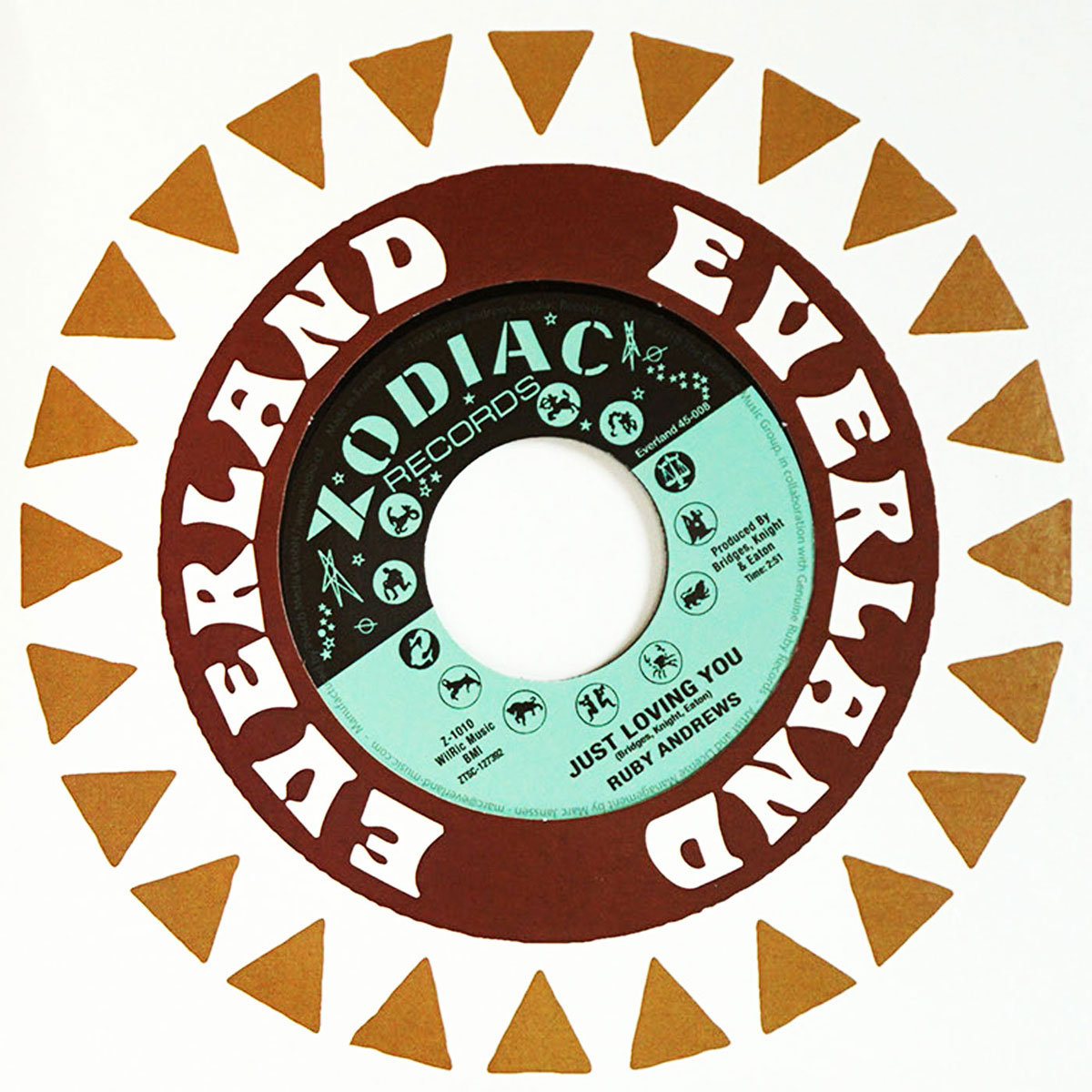 RUBY ANDREWS - Just Loving You / The Love I Need (single '68 ...