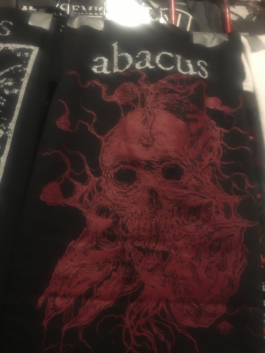 Stroma Death Scratch Board Design T-shirt | Abacus