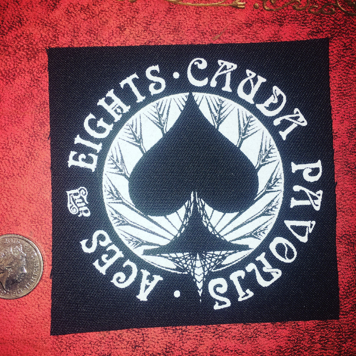 Aces & Eights 'Ace of Sigils' patch | Cauda Pavonis