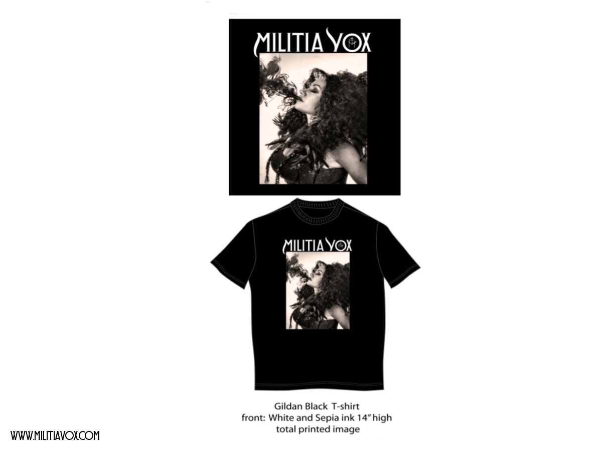 BLACK SMOKE / BAIT T-SHIRT | MILITIA VOX