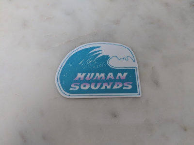 Human Sounds Records Sticker | Human Sounds Records