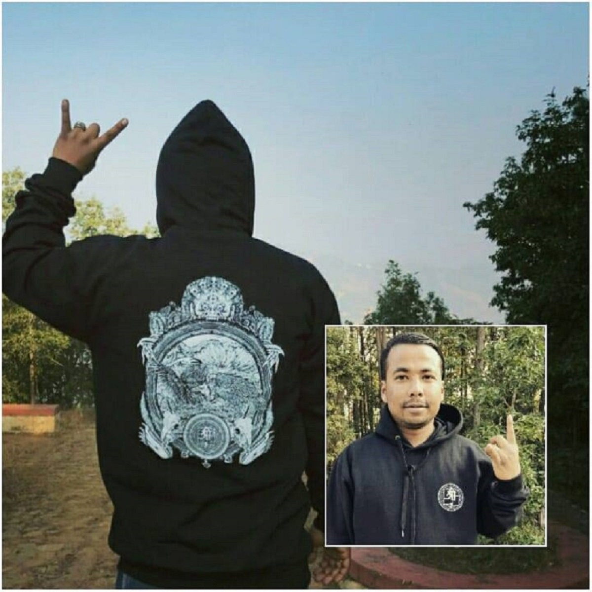 Drabya Dharma Hoodie Black Shree 3 Nepali Band | Shree 3