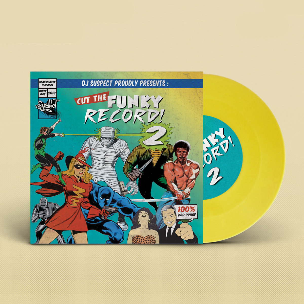 CUT THE FUNKY RECORD VOL 2 | Dj SUSPECT | BEATSQUEEZE RECORDS