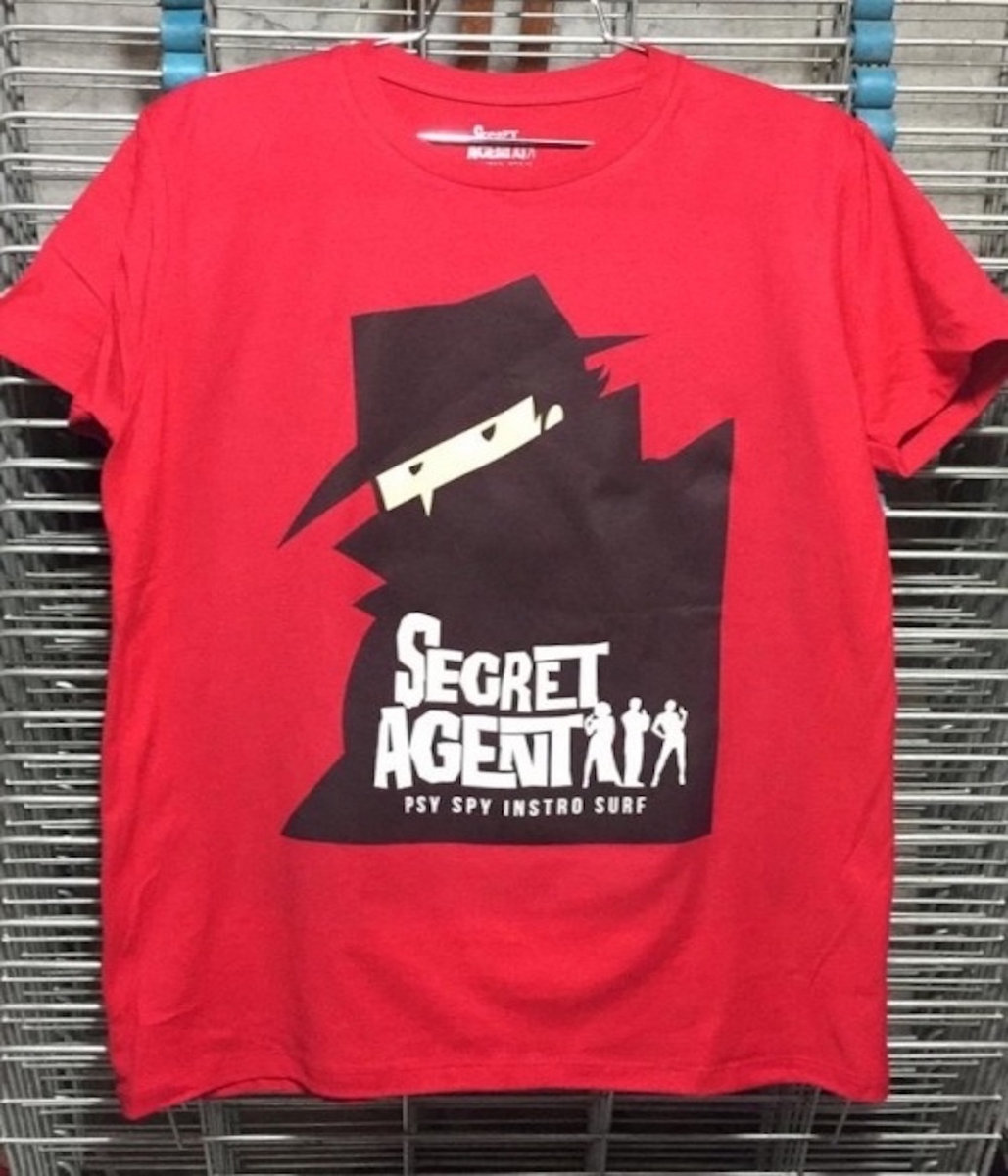 SECRET AGENT Agent TSHIRT Limited Edition SECRET AGENT secret-agent-agent-tshirt-limited-edition-secret-agent