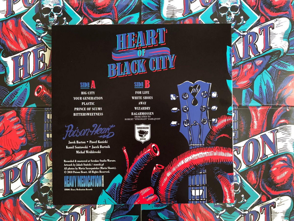 Heart Of Black City | Poison Heart