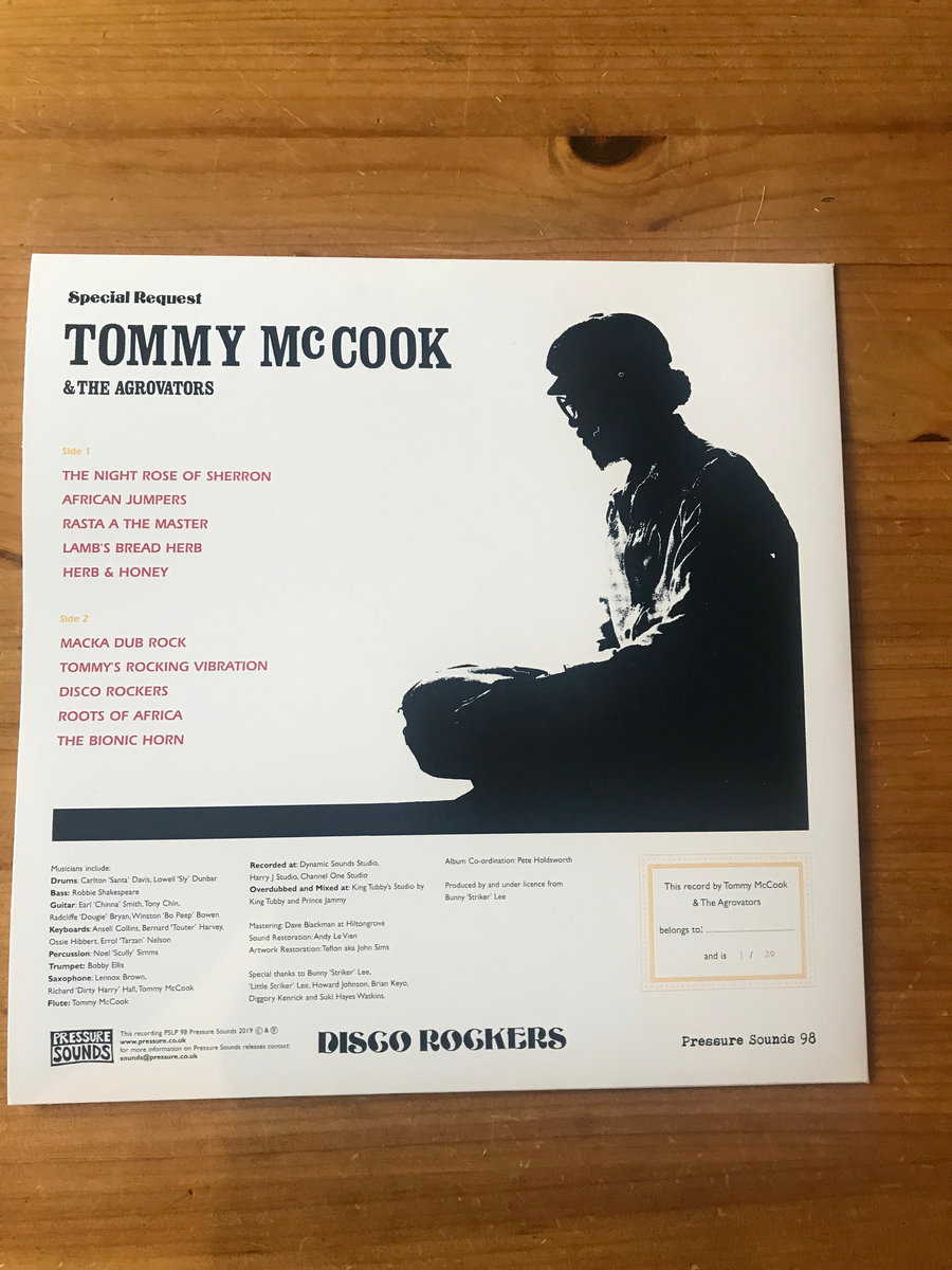 Disco Rockers/Super Star | Tommy McCook & The Aggrovators | Pressure Sounds