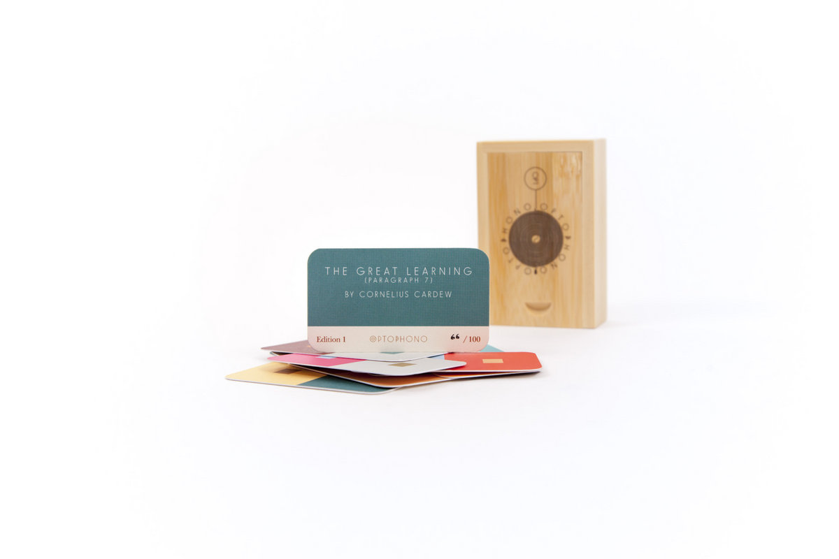 The Great Learning (Paragraph 7) | Cornelius Cardew | Optophono