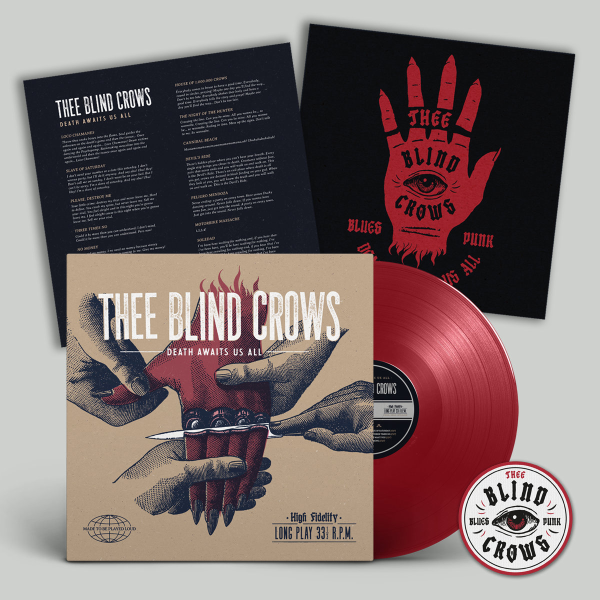 DEATH AWAITS US ALL | Thee Blind Crows