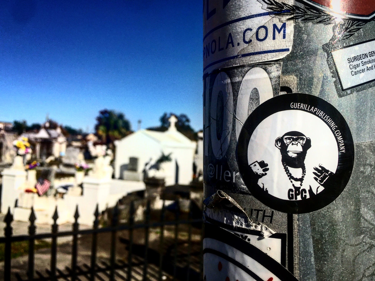 GPC LOGO STICKER | the guerilla publishing company