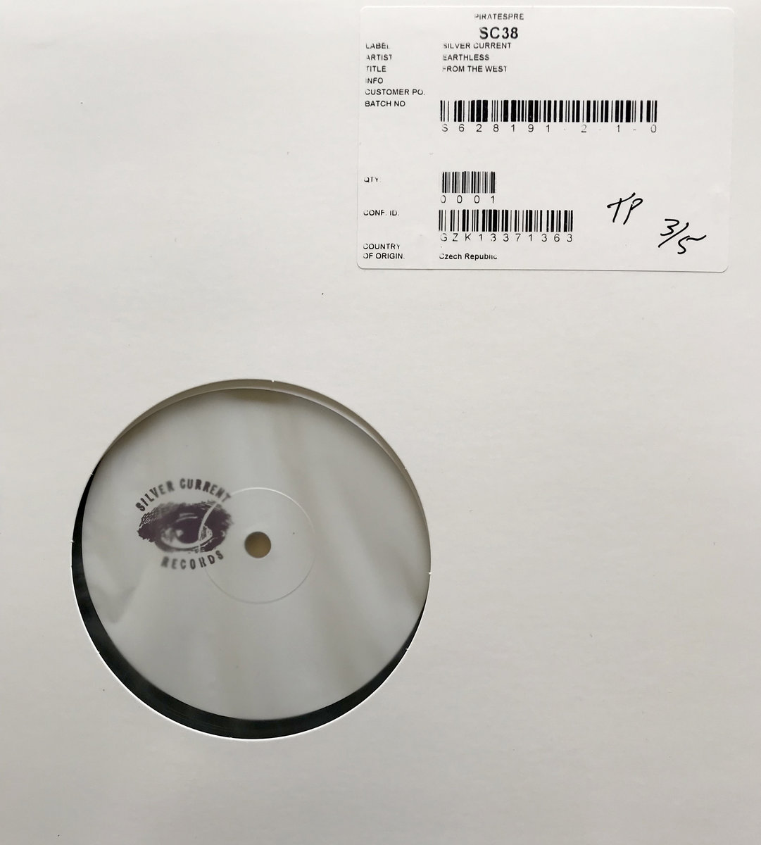 Handmade Test Pressings | Silver Current Records