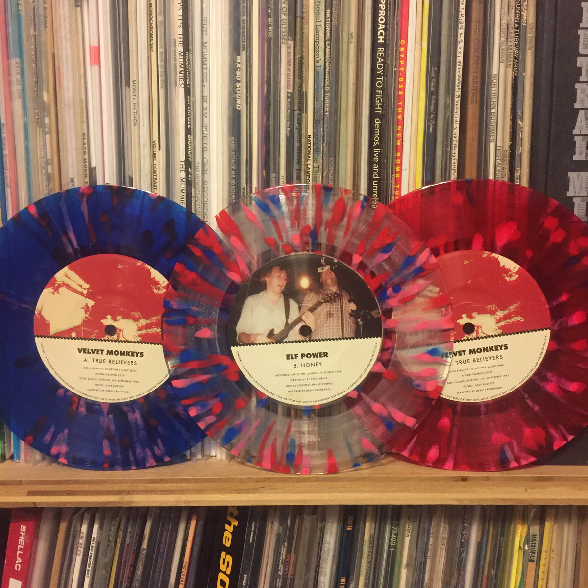 Elf Power/Velvet Monkeys split single | Chunklet Industries