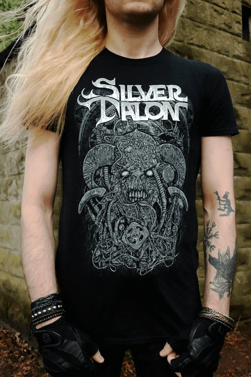 Trash Demon T-Shirt | Silver Talon