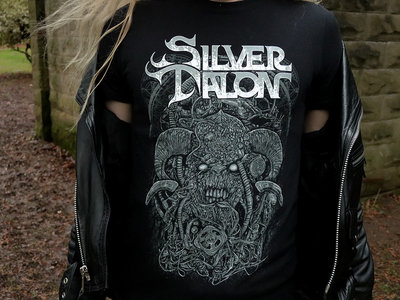 Trash Demon T-Shirt | Silver Talon