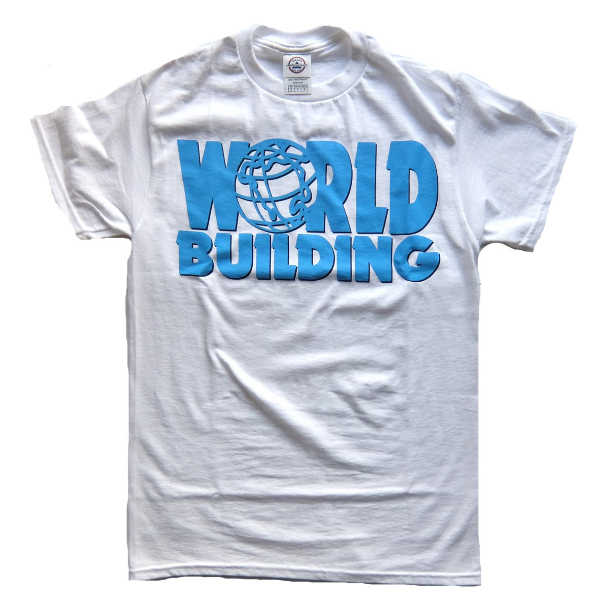 WORLD BUILDING / LOGO "V2.0" T-SHIRT (White) | World Building