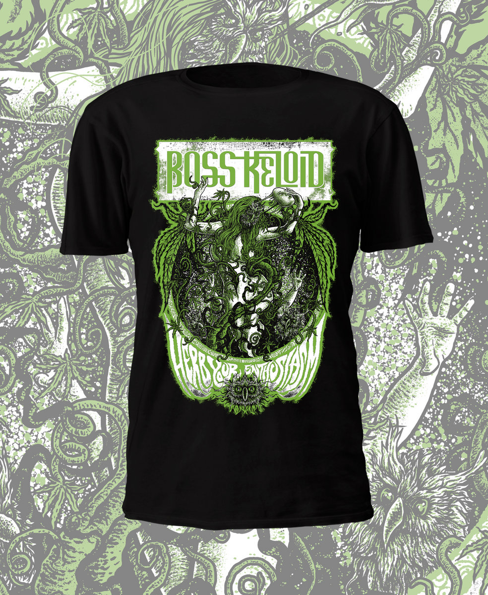 'Herb Your Enthusiasm' - Boss Keloid T-Shirt Design | Boss Keloid
