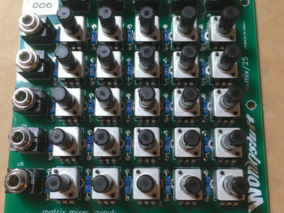 5x5 passive micro matrix mixer (kit) | wonkystuff