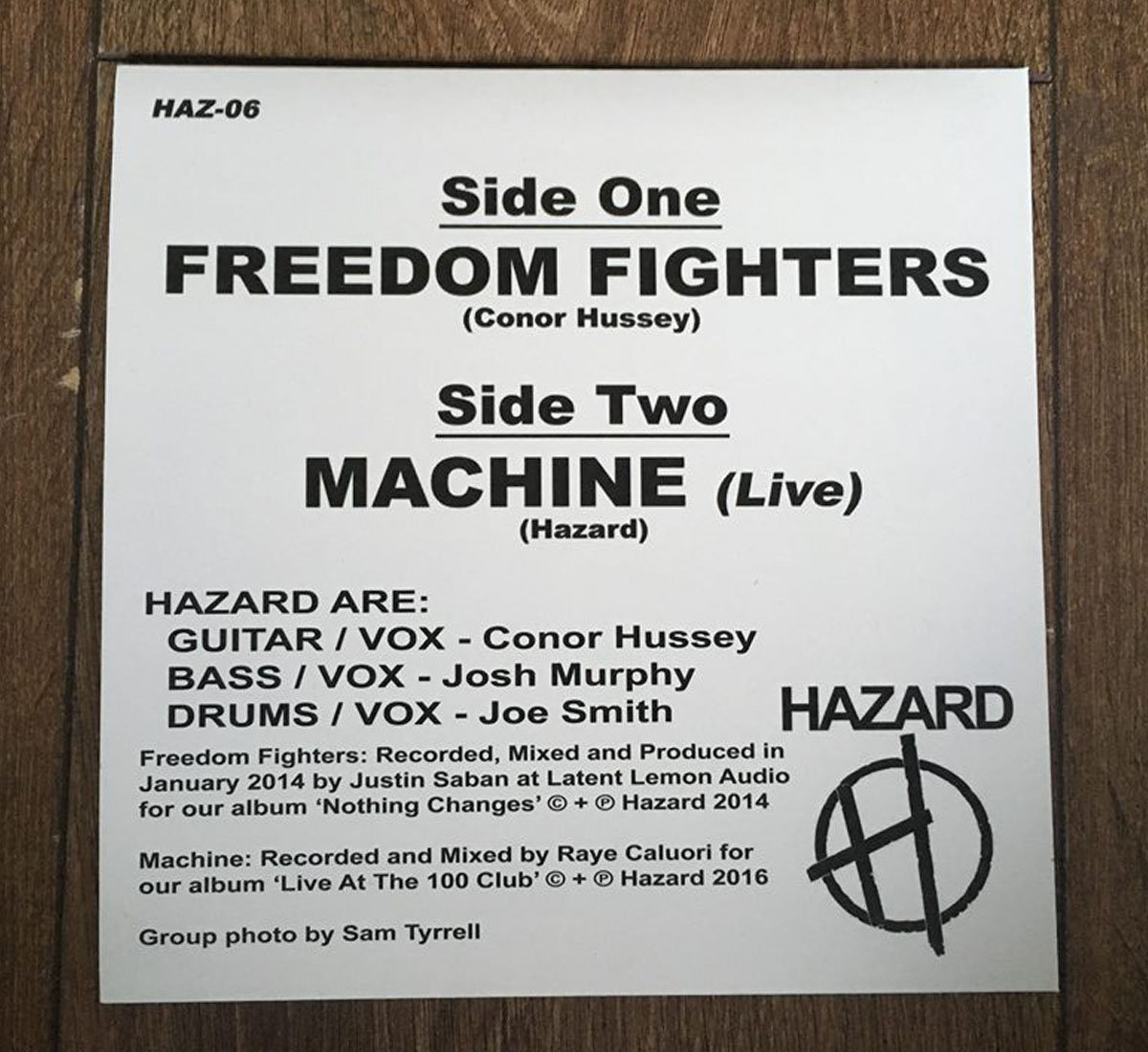 Freedom Fighters (single) | Hazard