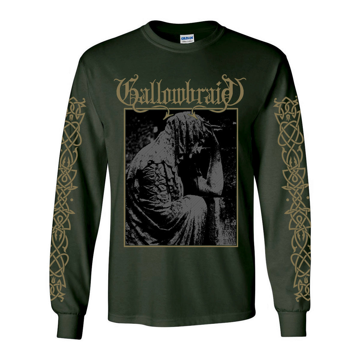 "Gallowbraid" forest green longsleeve | Gallowbraid
