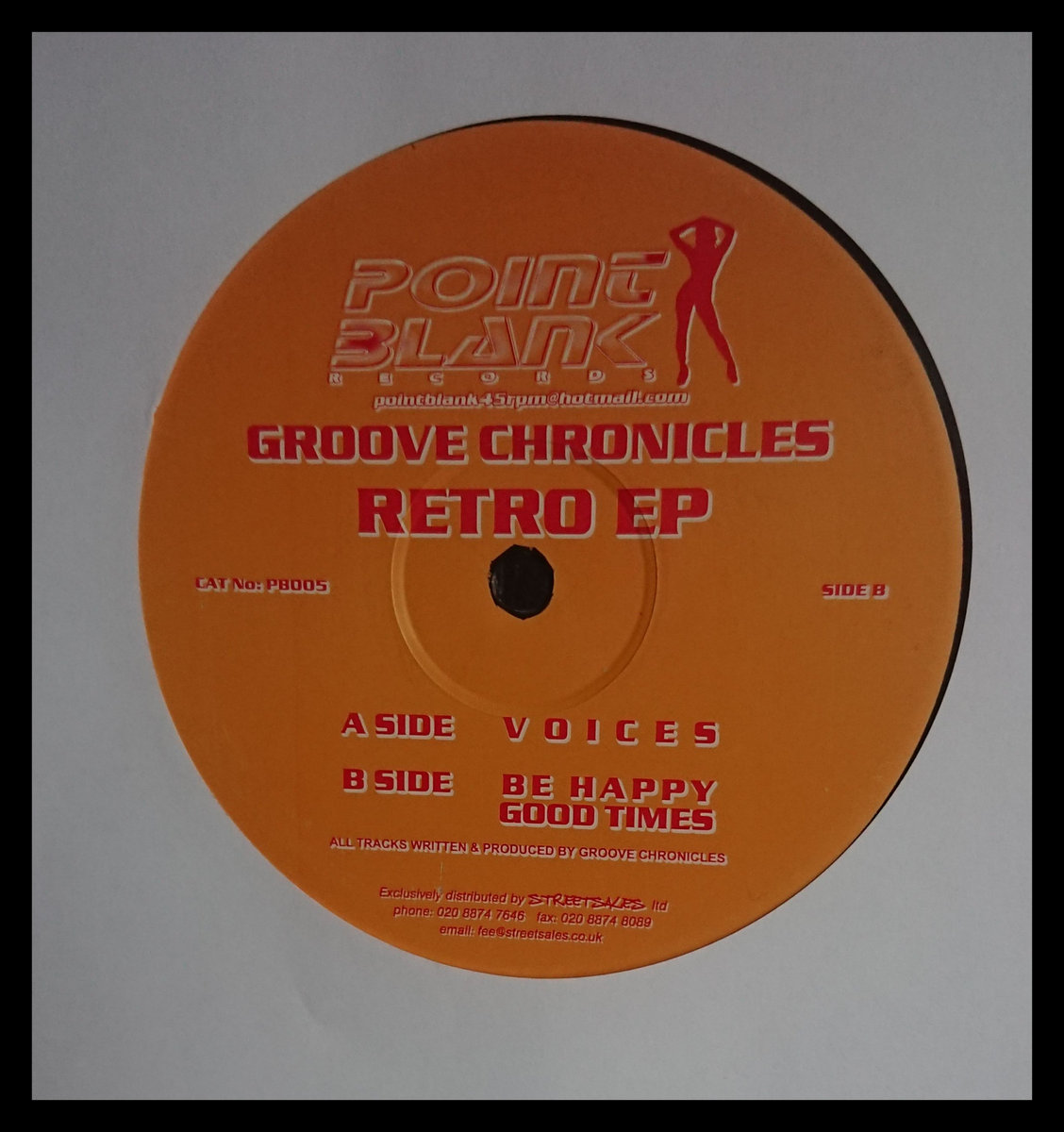 Limited Edition 12" Vinyl - RETRO EP | POINTBLANK RECORDS