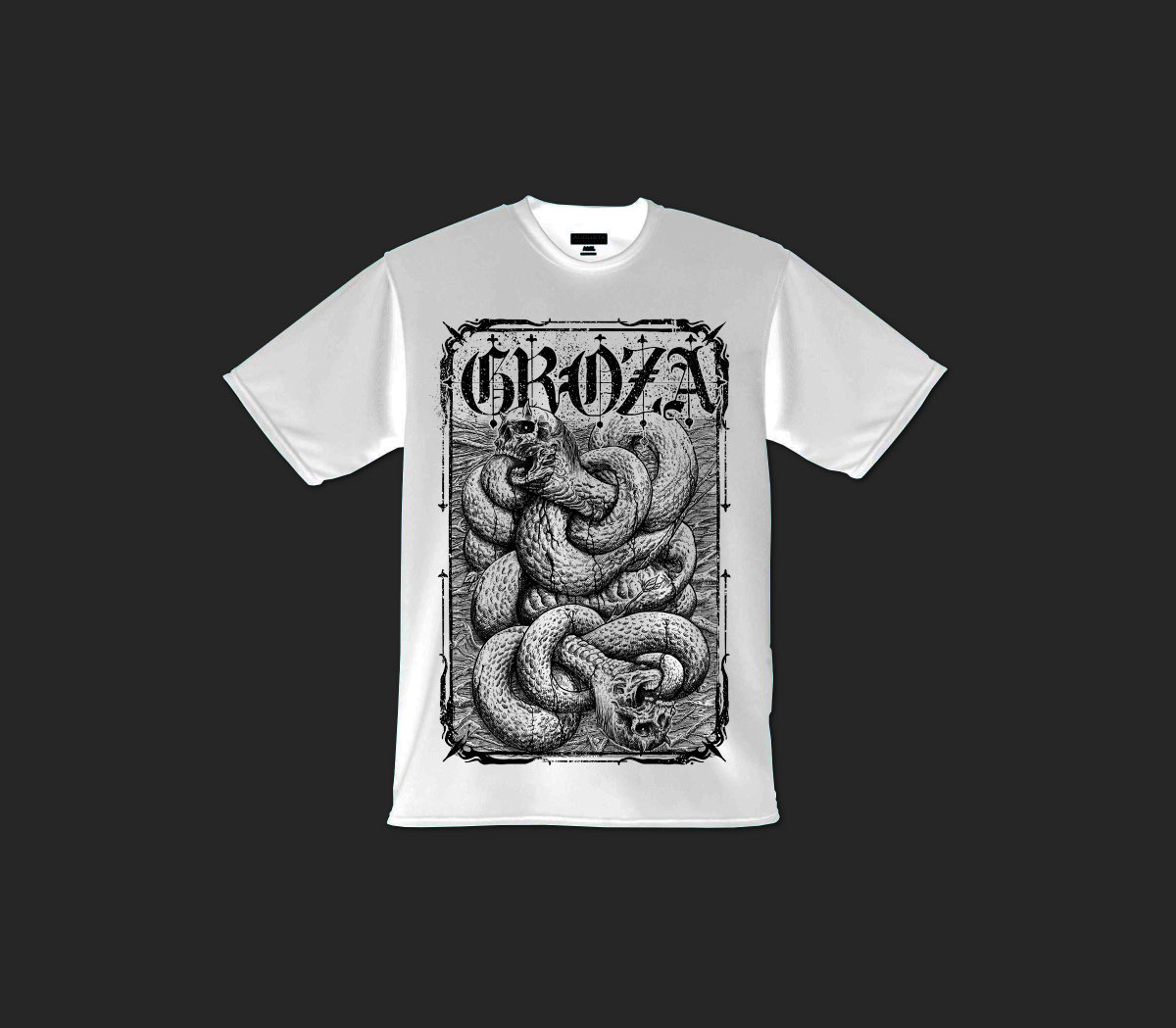 OUROBOROS Shirt (White) | GROZA