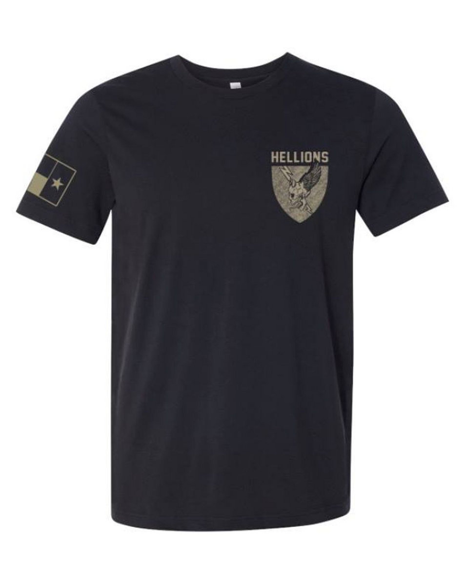 Texas Flag Shield T | The Hellions (TX)