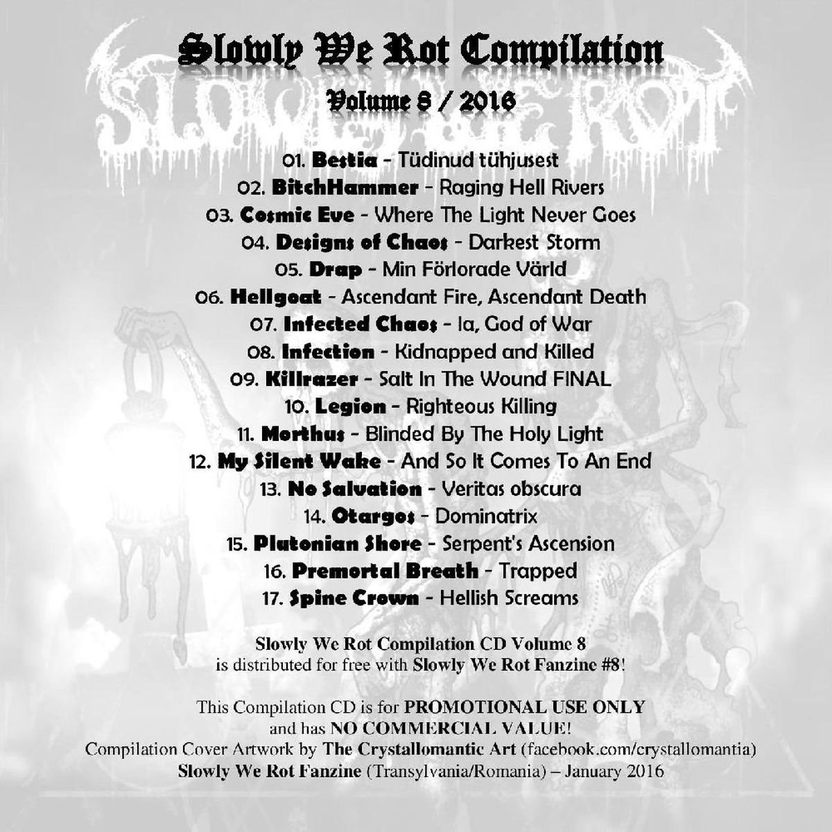 Slowly We Rot Compilation Vol.8 / 2016 | Slowly We Rot Magazine